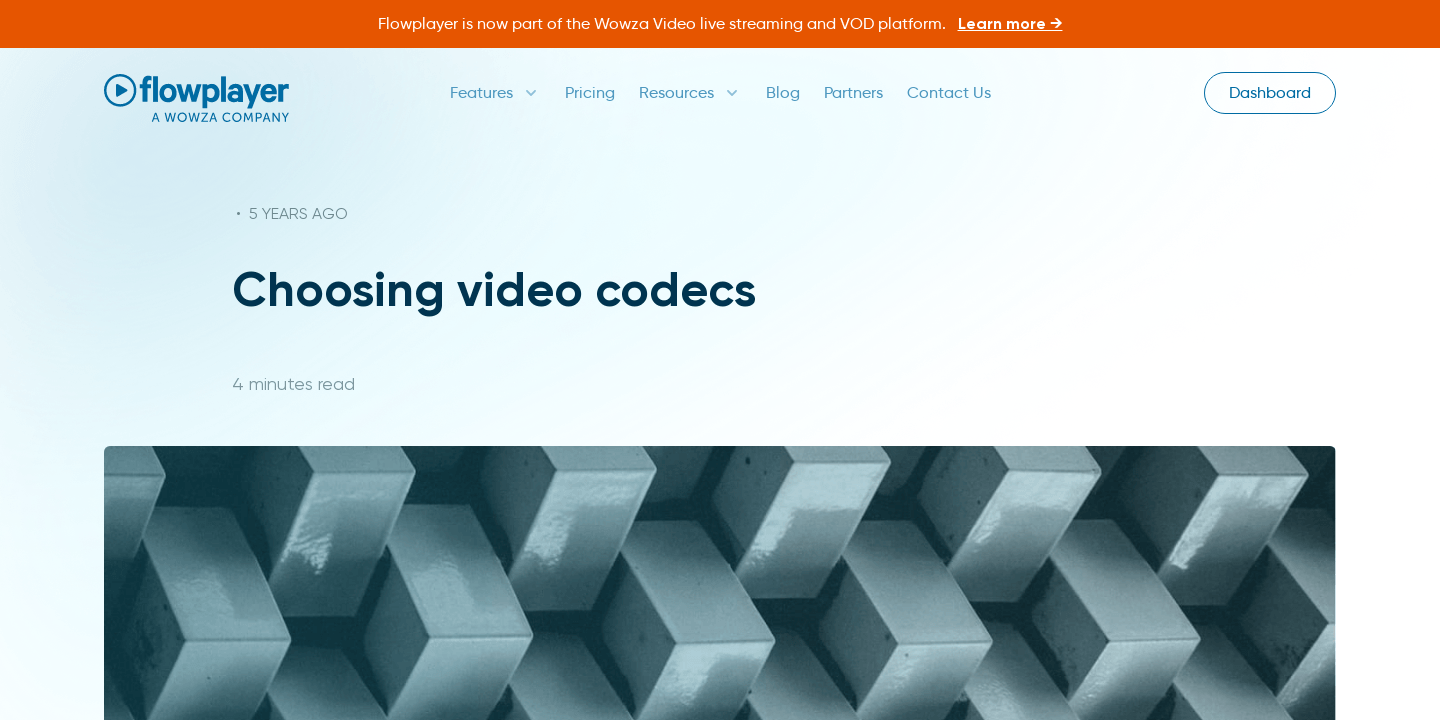 Choosing video codecs | Flowplayer