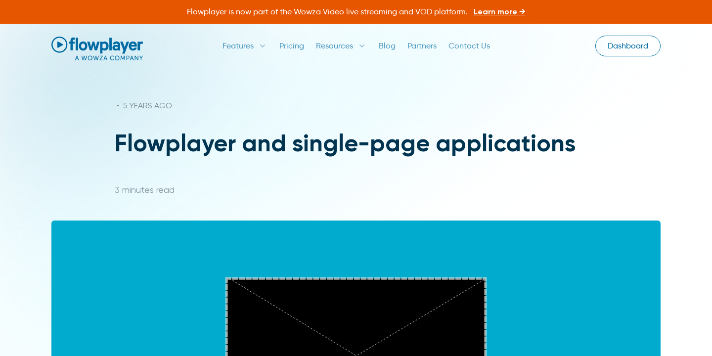 Flowplayer and single-page applications | Flowplayer
