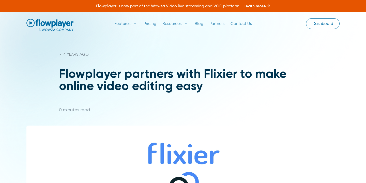 Flowplayer partners with Flixier to make online video editing easy ...