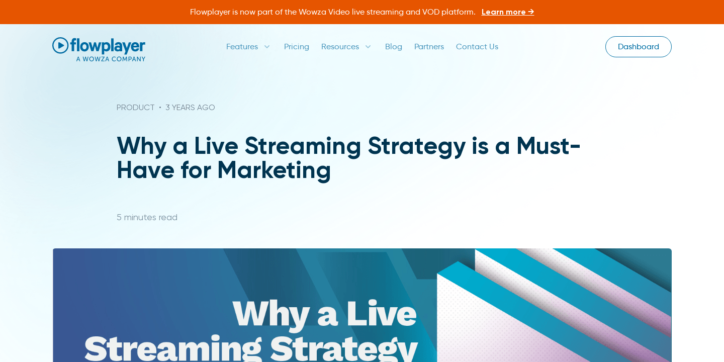 Why a Live Streaming Strategy is a Must-Have for Marketing | Flowplayer