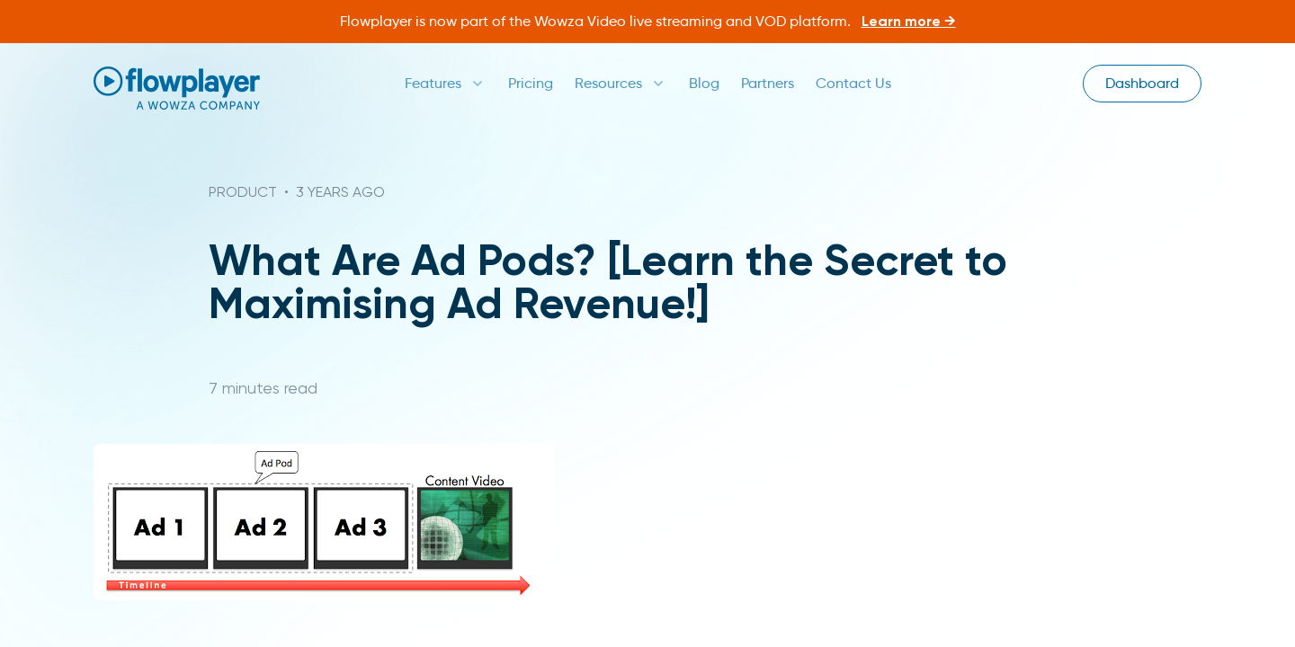 What Are Ad Pods? [Learn the Secret to Maximising Ad Revenue!] | Flowplayer